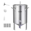 VEVOR 304 Stainless Steel Kettle 8 gal. Beer Brew Fermenter Brew Bucket ...