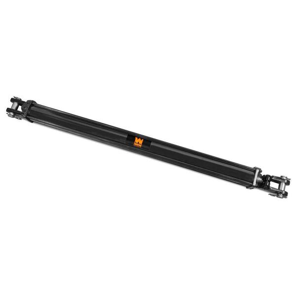 WEN 2500 PSI Tie Rod Hydraulic Cylinder with 2.5 in. Bore and 36 in ...