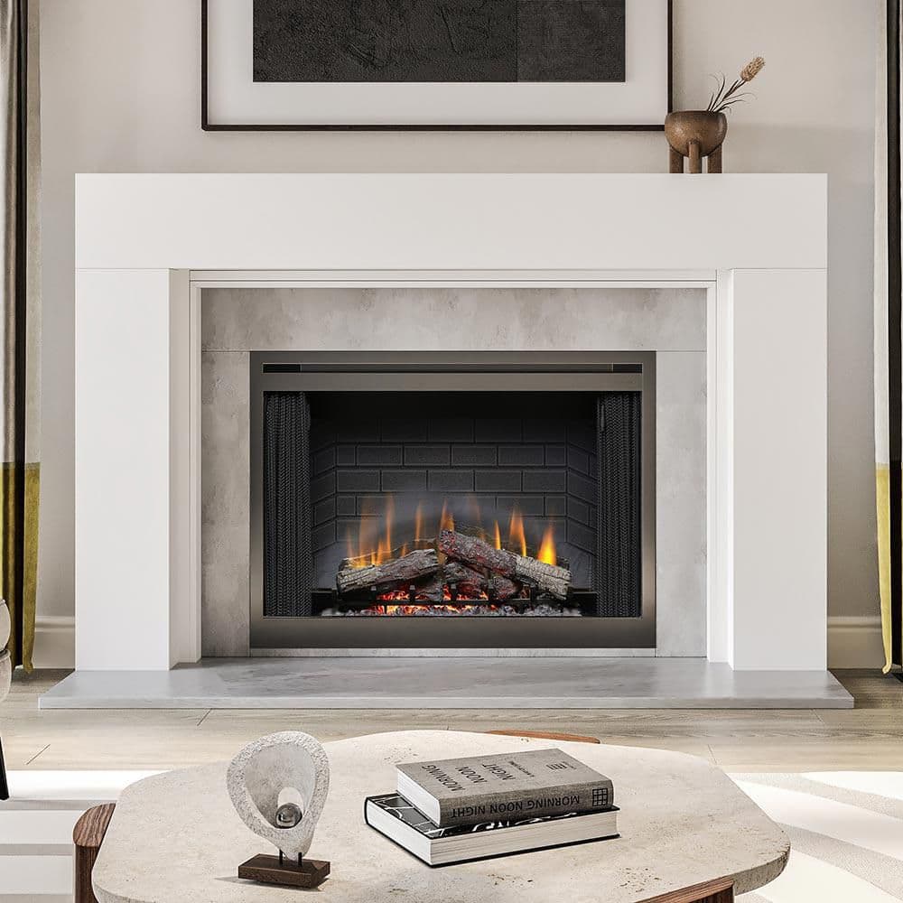 Reviews for Modern Ember Sabine 80 in. x 54 in. Overall Dims Full ...