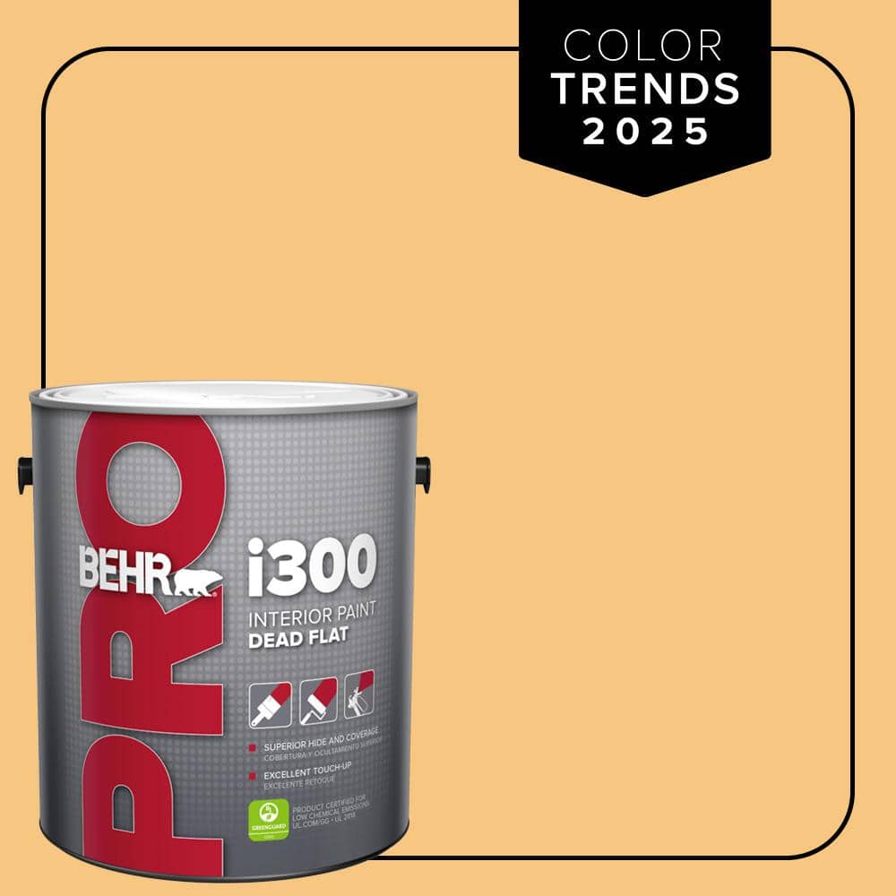 BEHR PRO 1 gal. #PPU6-07 Jackfruit Dead Flat Interior Paint PR31001 ...