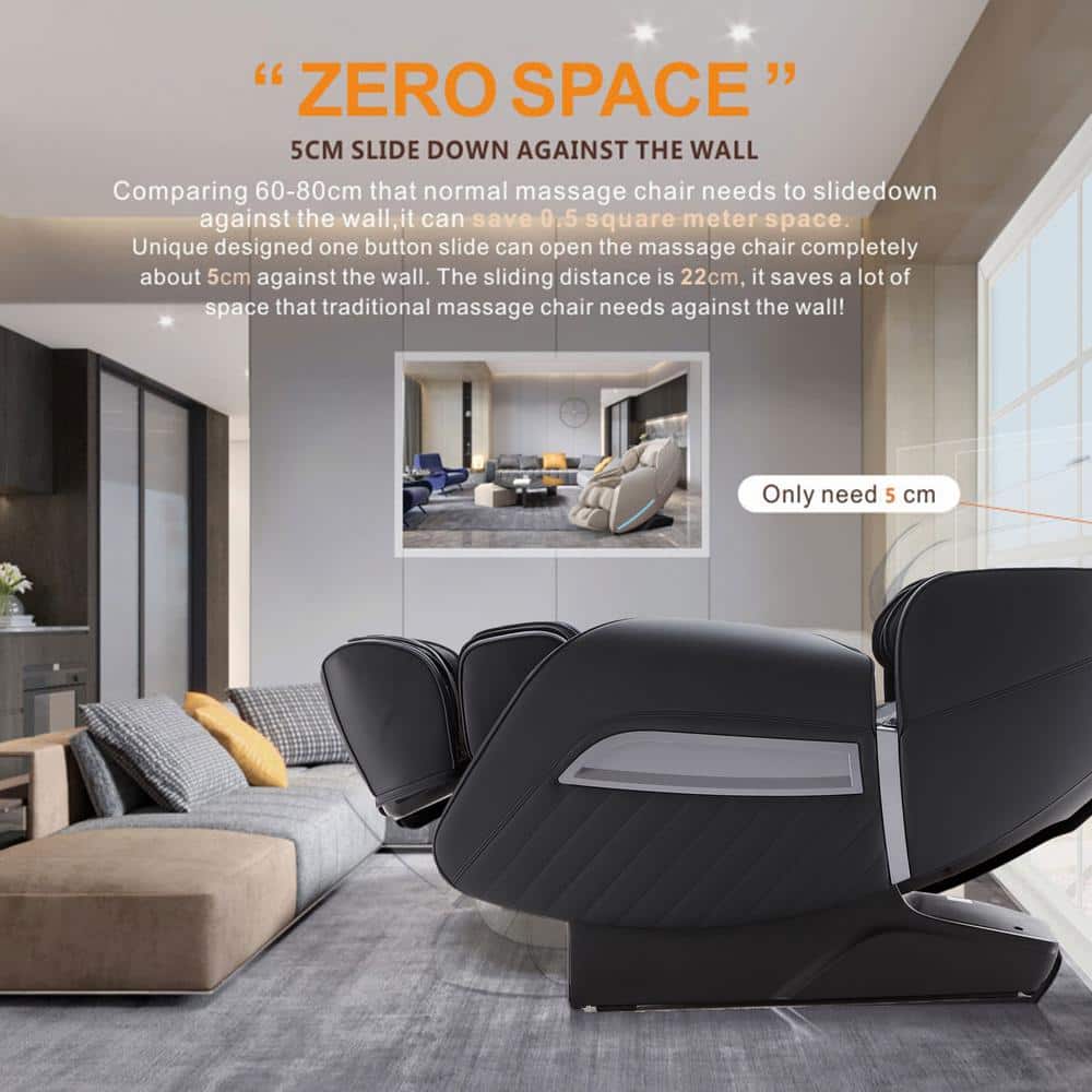 Buy Black Full Body Zero Gravity Shiatsu Robots Hands SL-Track with ...