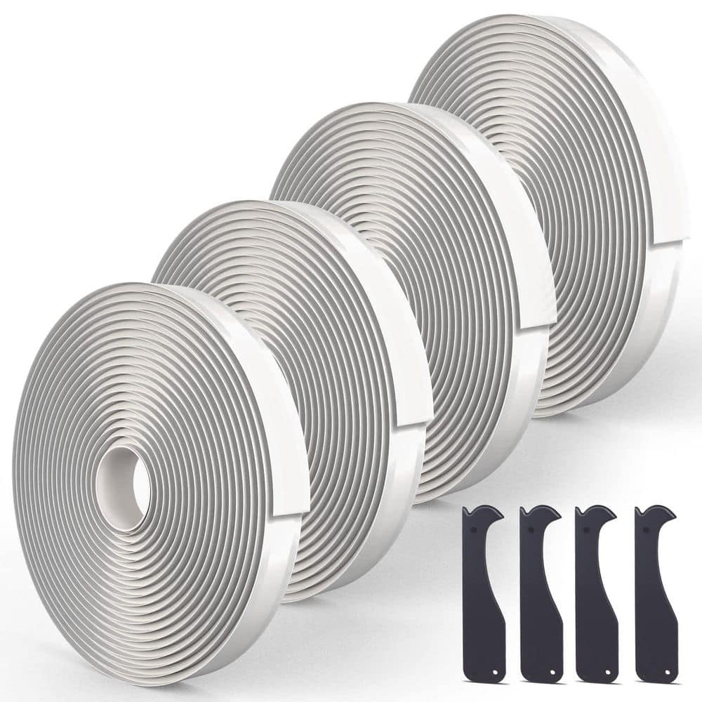 NVNOO 1 in. x 30 ft. EDPM Rubber Leak Proof Butal Tape for RV Repair ...