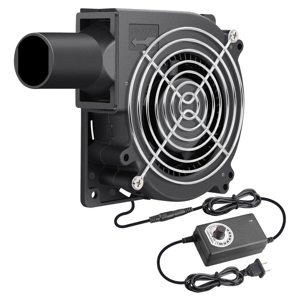 KIWDZFU Dual Ball Blower Fan with Variable Speed Controller High ...