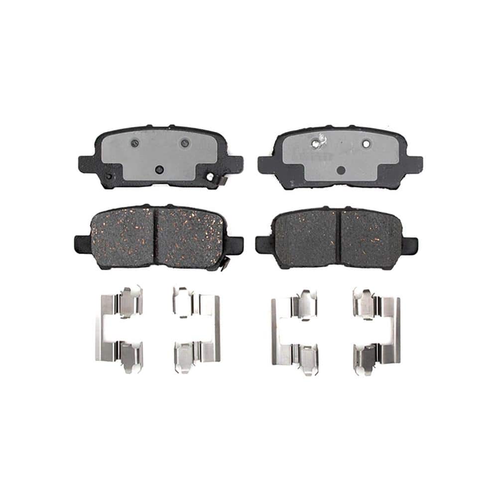ACDelco Ceramic Disc Brake Pad - Rear 17D999CH - The Home Depot