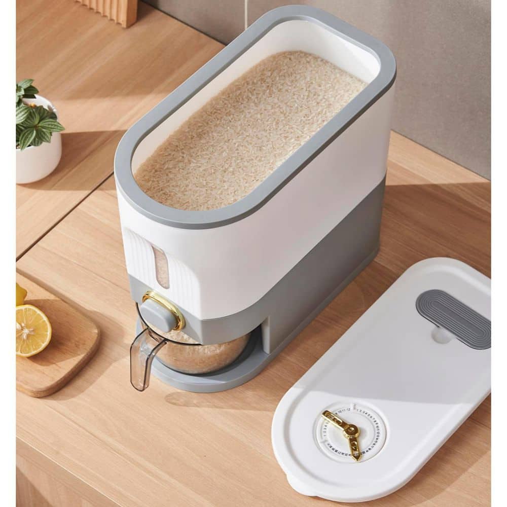 Numhew 1 Piece Airtight Moisture-Proof Dry Food Dispensers Set, 176 oz ...