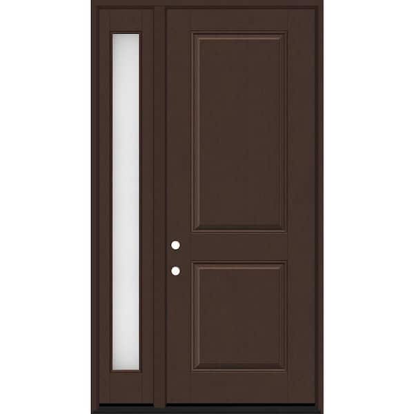 Steves & Sons Regency 53 in. x 96 in. 2P Squaretop RHIS Chestnut Stain ...