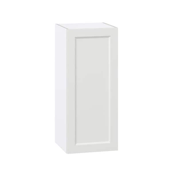 J COLLECTION Alton Painted White Recessed Assembled Wall Kitchen ...