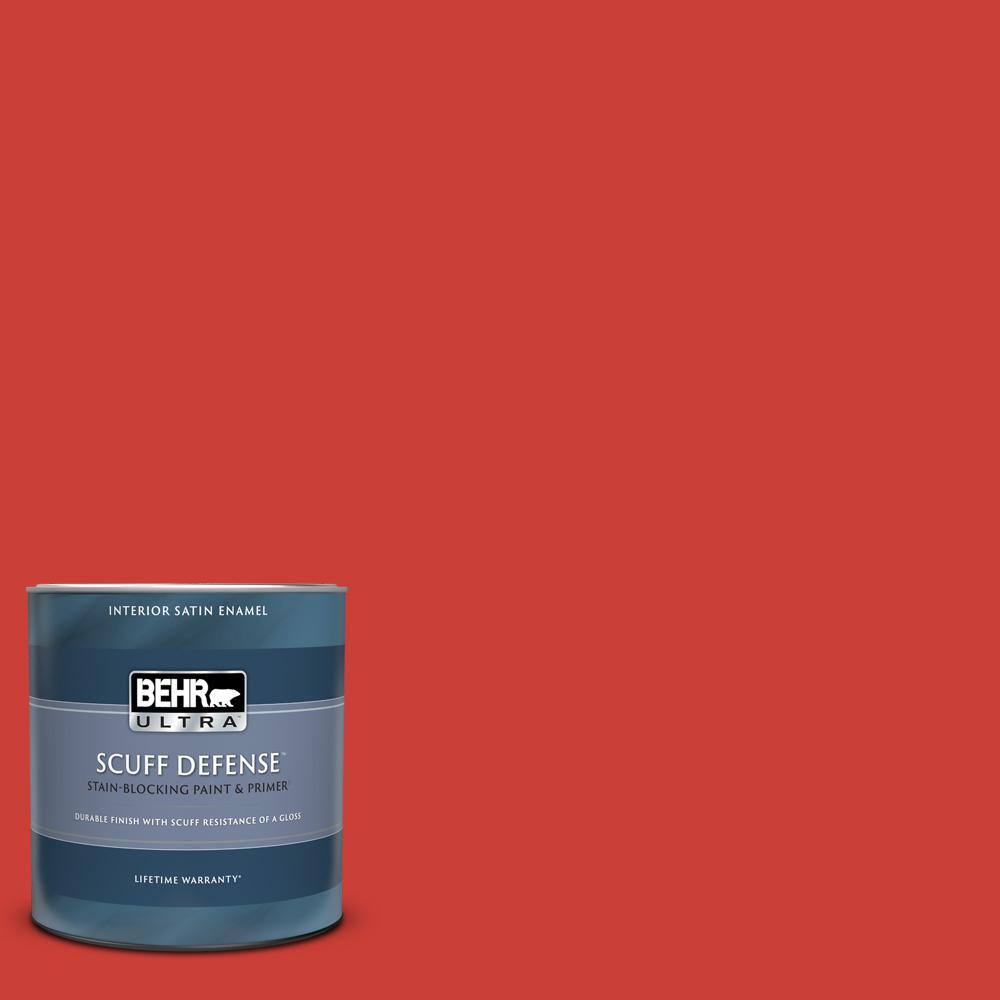 BEHR ULTRA 1 qt. #P170-7 100 Mph Extra Durable Satin Enamel Interior ...