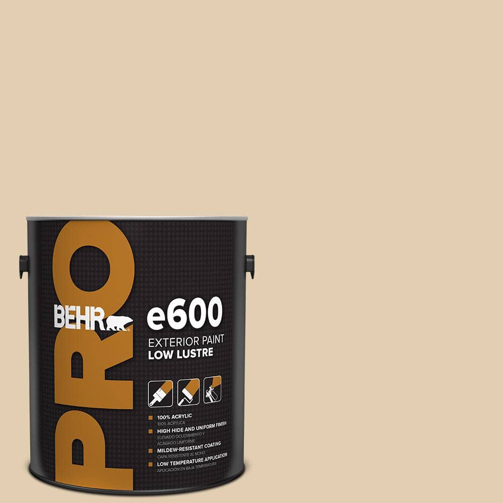 BEHR PRO 1 gal. #HDC-AC-09 Concord Buff Low Luster Exterior Paint ...
