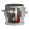 Liberty Pumps Pro380 1/2 HP Submersible Pre-Assembled Simplex Sewage ...