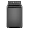 LG 5.0 cu. ft. Top Load Washer in Middle Black with Impeller, NeverRust ...