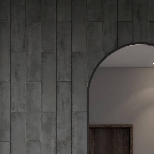 Reviews for TILE CONNECTION Relic Rectangle 3 in. x 12 in. Glazed Iron ...