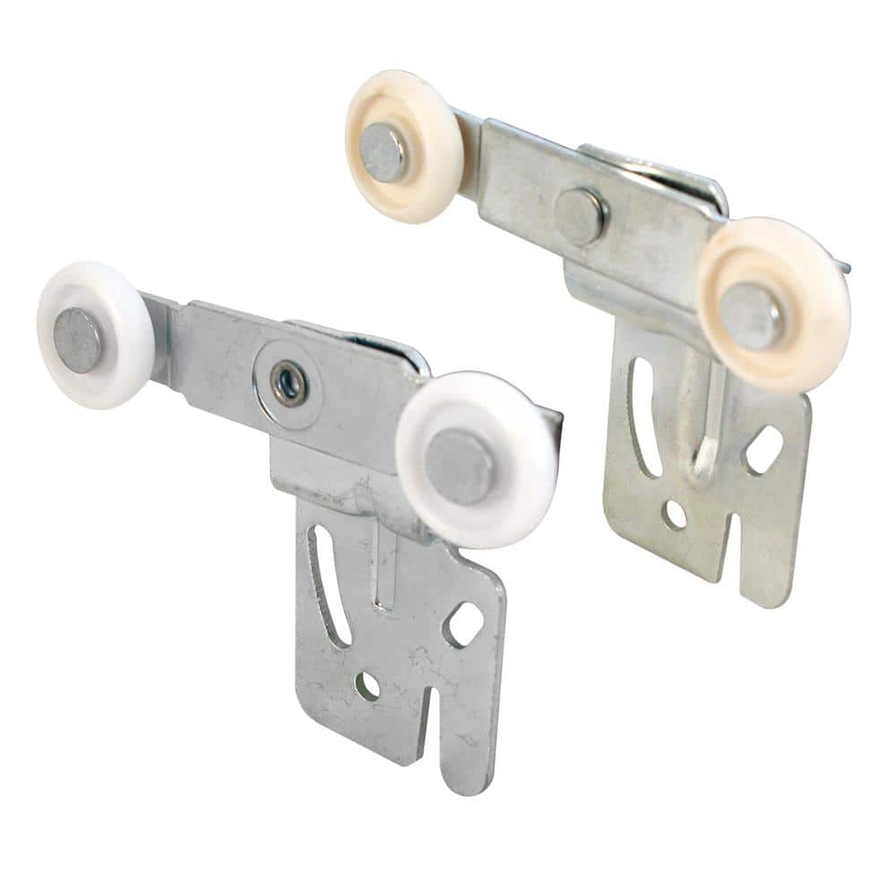 Prime-Line Sliding Closet Door Tandem Roller Kit 7/8 in. Nylon Wheels ...