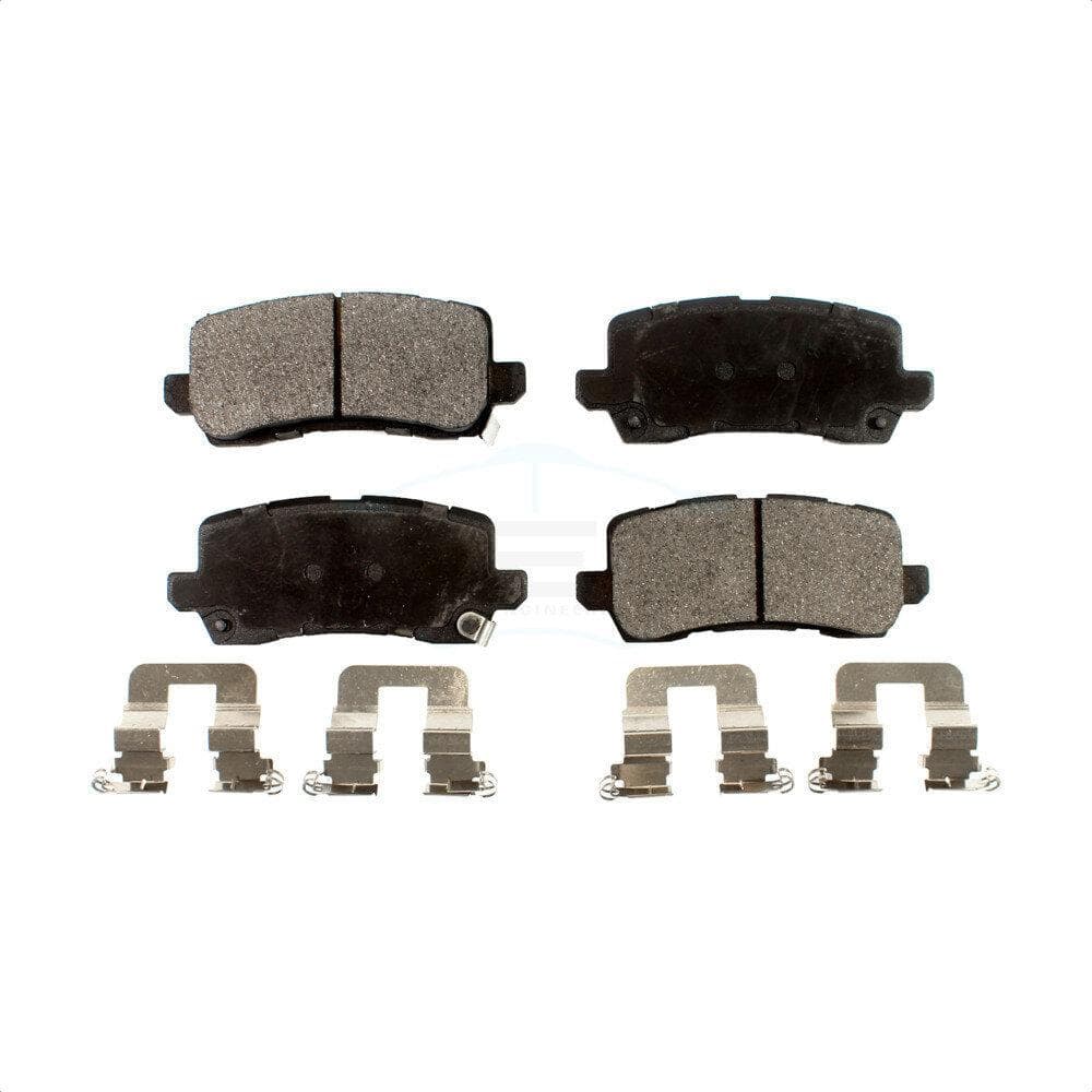 TEC Rear Ceramic Disc Brake Pads For Acura Honda Odyssey TLX MDX RLX ...