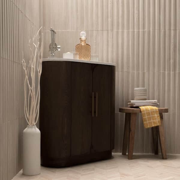 Fluted - Tile - The Home Depot