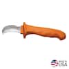Klein Tools Lineman's Skinning Knife, Insulated 1571-INS - The Home Depot