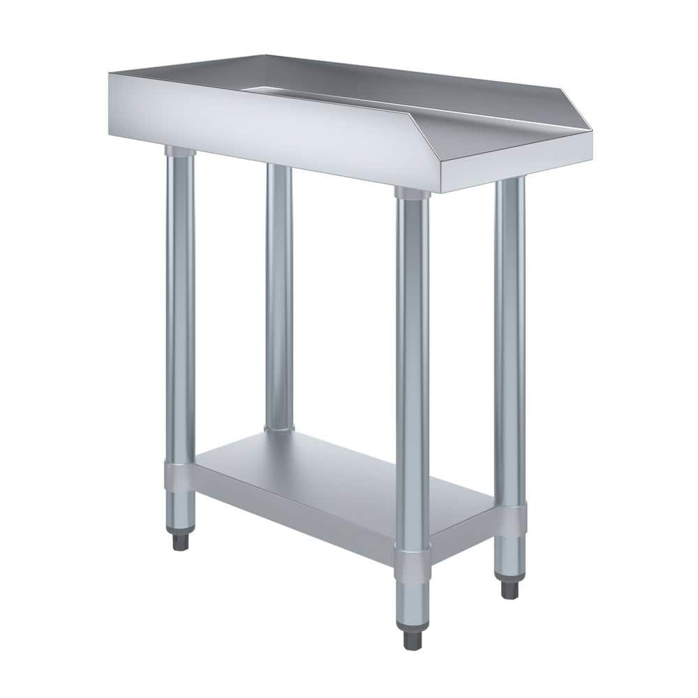 AMGOOD 24 in. x 12 in. Stainless Steel Equipment Stand AMG ES-2412 ...