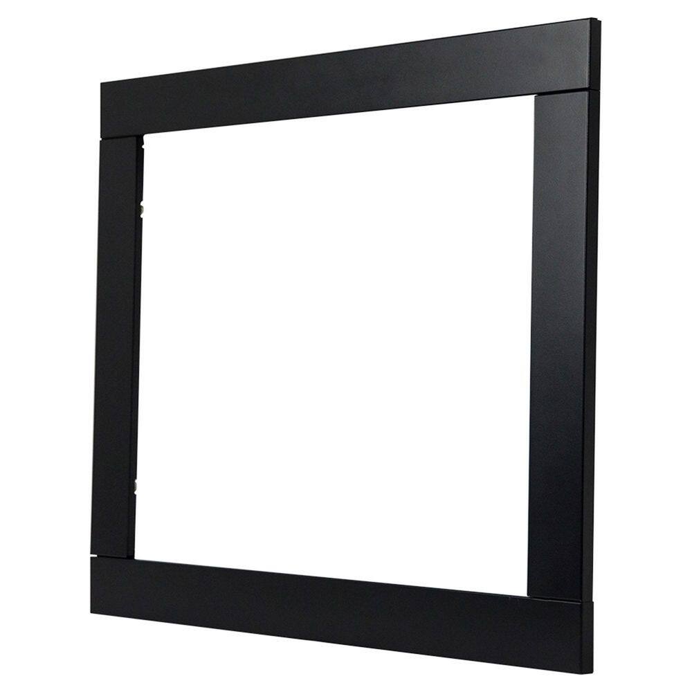 Modern Ember Uptown 28 in. Electric Fireplace Insert Trim Kit Only, 3 ...