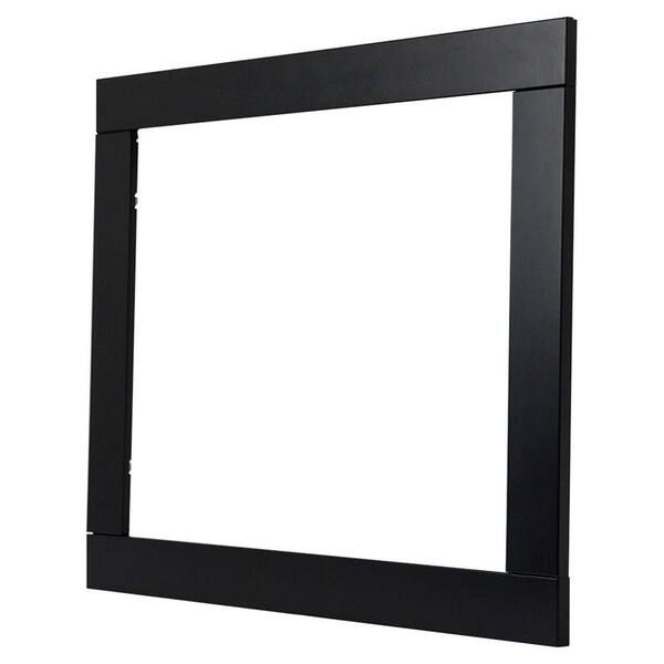 Modern Ember Uptown 28 in. Electric Fireplace Insert Trim Kit Only, 3 ...