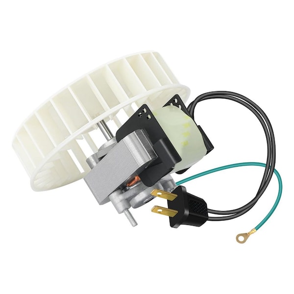 Bathroom Exhaust Fan Motor Blower Wheel Replacement Fits 665RP 605RP ...