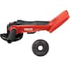 Hilti 36-Volt Lithium-Ion Cordless Brushless 6 in. AG 600 Angle Grinder ...