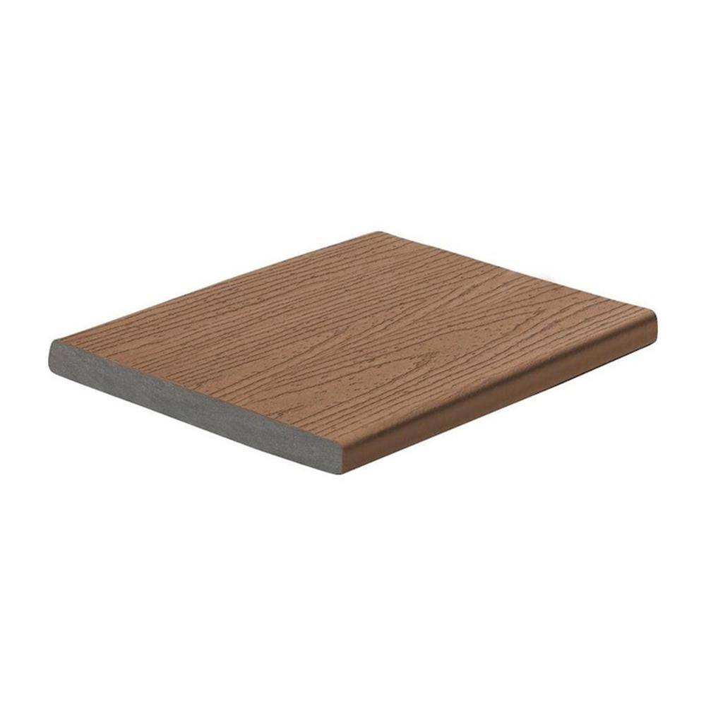 Trex Enhance Basics 1 in. x 12 in. x 12 ft. Saddle Composite Deck ...