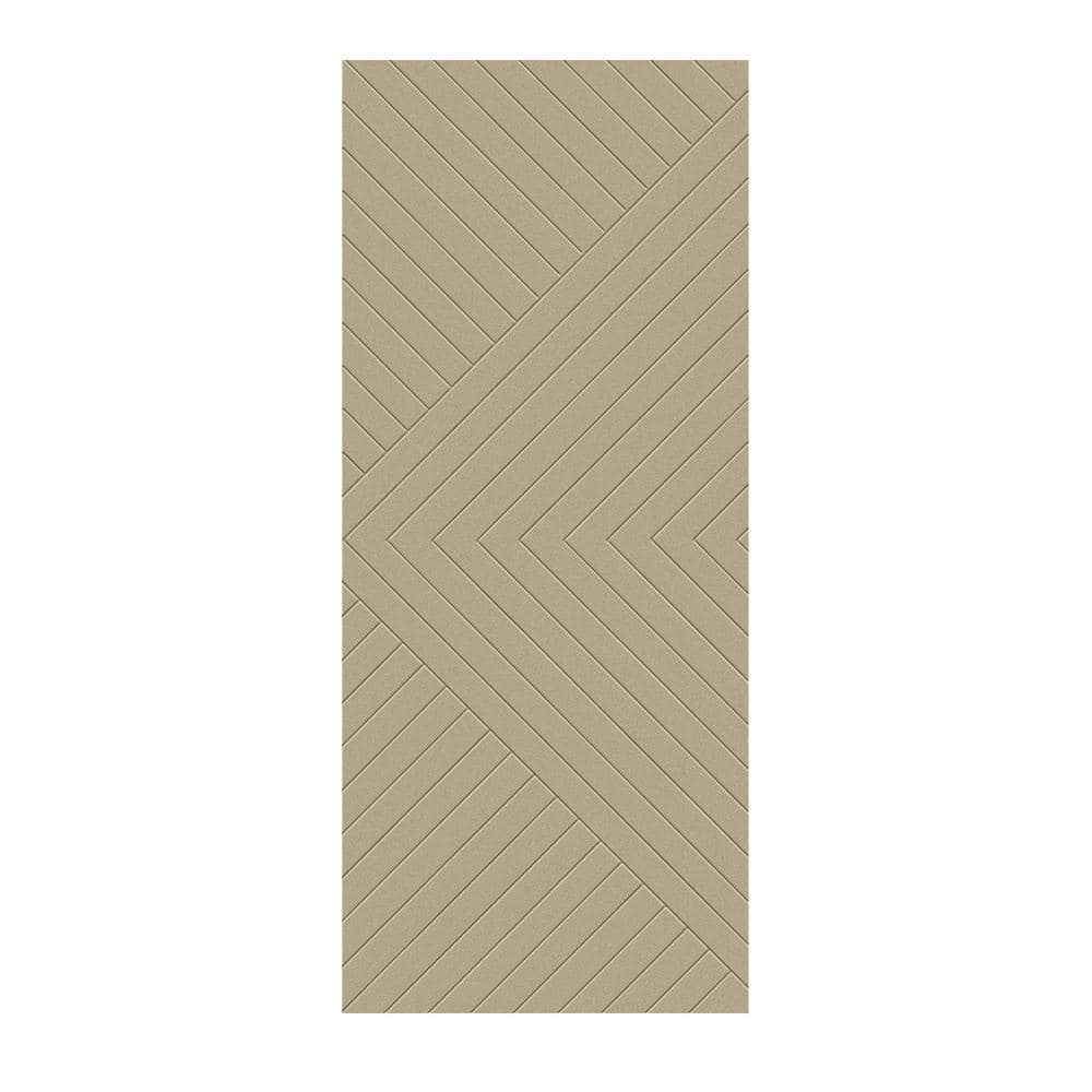 CALHOME 30 in. x 80 in. Hollow Core Unfinished Composite MDF Interior ...