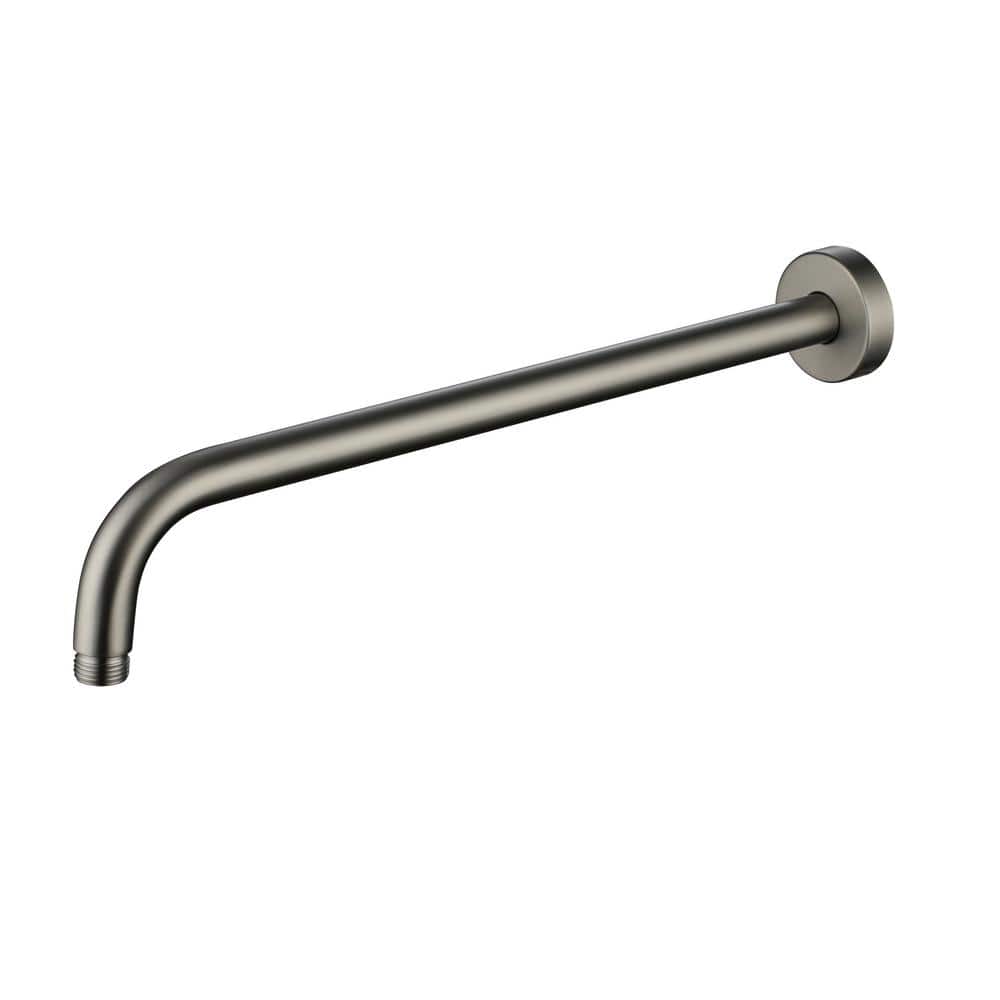 Boyel Living 15.75 in. 400mm Round Wall Mount Shower Arm in Brushed ...