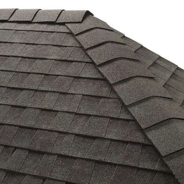 GAF Timbertex Hunter Green Double-LayerHip and Ridge Cap Roofing ...