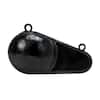 Extreme Max 6 lbs. Coated Keel-Style Downrigger Weight and Ndash 3006. ...