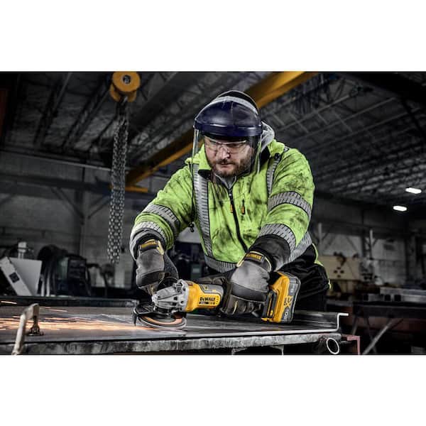 DEWALT 20V XR Cordless 4-1/2. in. to 5 in. Variable Speed Angle Grinder ...