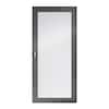 Andersen 4000 Series 36 in. x 80 in. Charcoal Gray Left-Hand/Outswing Full View Interchangeable ...