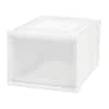 IRIS 15.75 in. x 11.5 in. White Deep Box Chest Drawer (3-Pack) 591088 ...