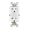 Leviton 20 Amp 125-Volt Duplex Self-Test SmartlockPro Tamper Resistant ...