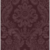 A-Street Prints Shadow Merlot Damask Merlot Wallpaper Sample 2763 ...