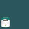 BEHR PREMIUM PLUS 1 qt. #MQ6-01 Ocean Abyss Semi-Gloss Enamel Low Odor ...