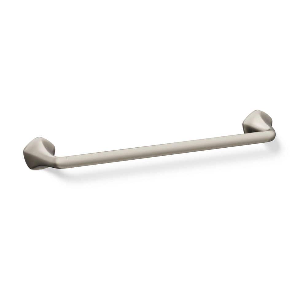 KOHLER Sundae 18 in. Single Wall Mounted Towel Bar in Vibrant Brushed ...