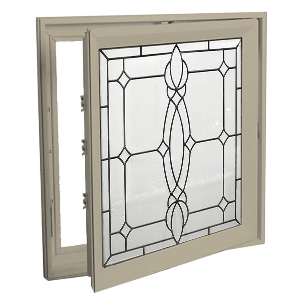 Hy-Lite 27.25 in. x 27.25 in. Craftsman Right-Handed Triple-Pane ...
