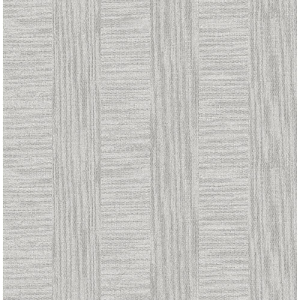 Decorline Intrepid Grey TextuRed Stripe Grey Paper Strippable Roll ...