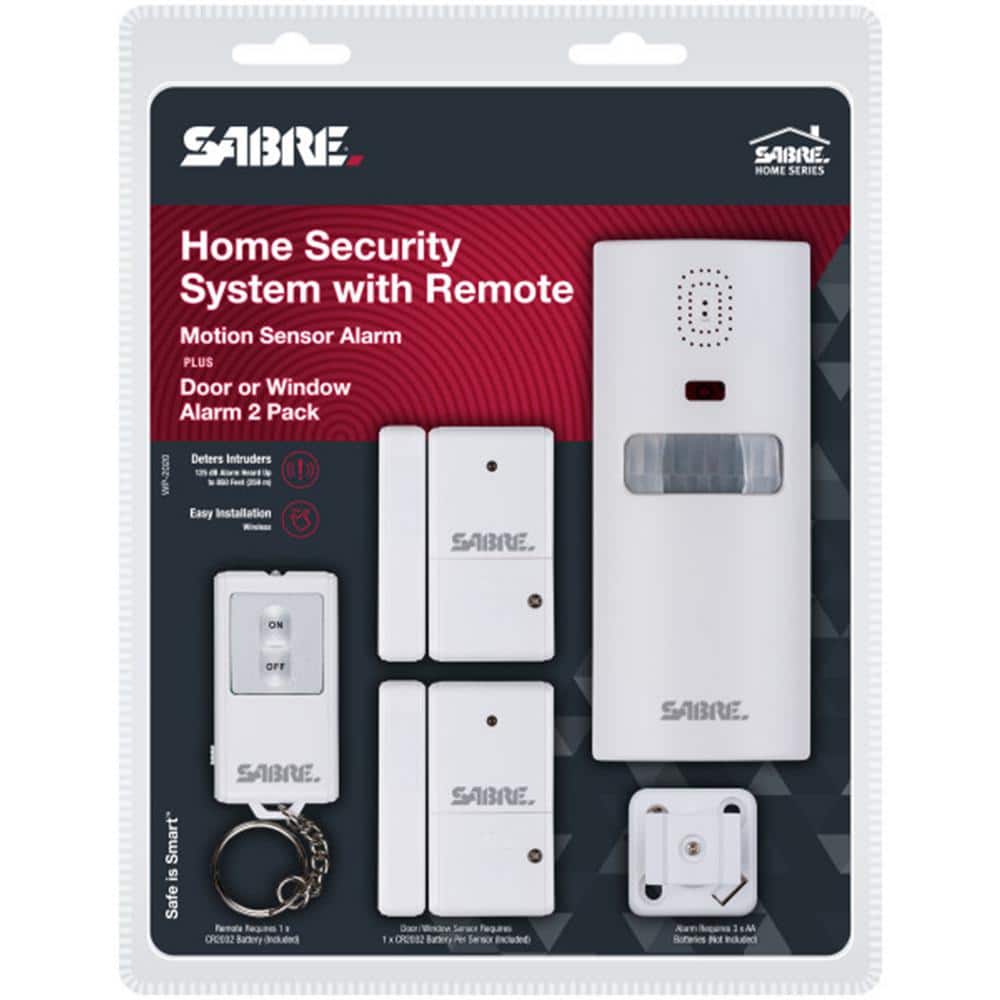 SABRE Home Security System with Remote WP-2020