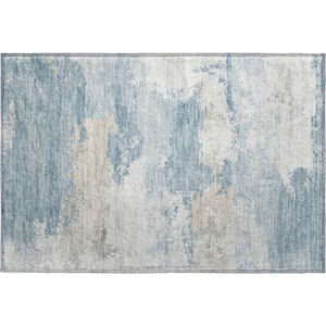 Addison Rugs Mayfield Premium Machine Washable Abstract AMF2372 ...