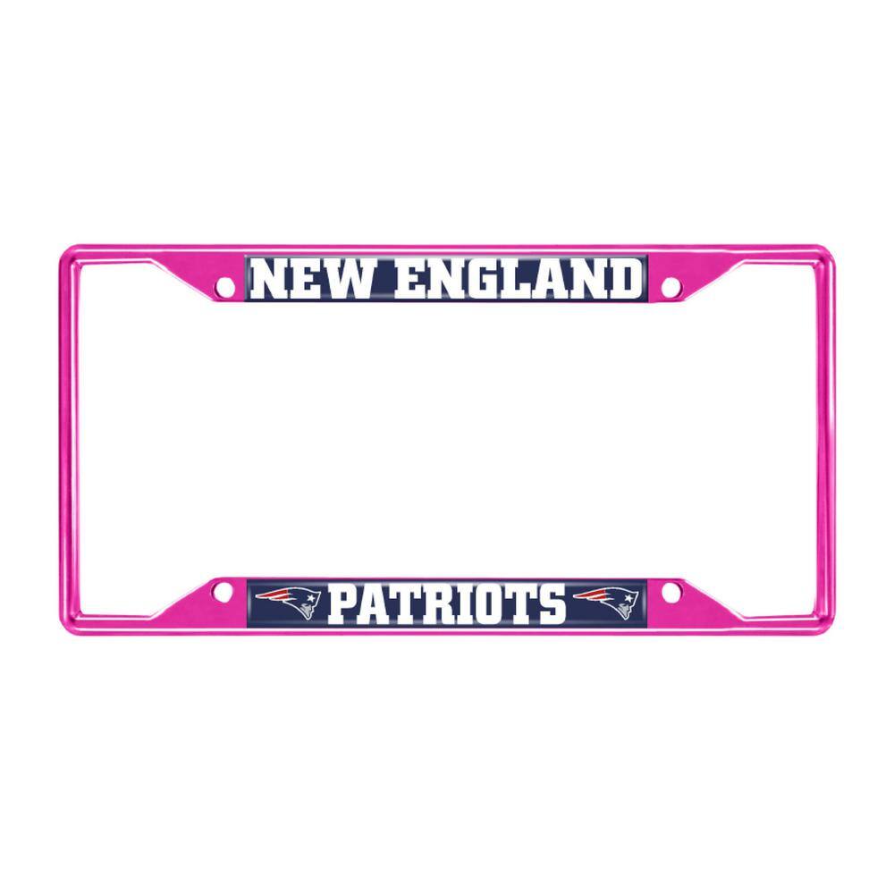 FANMATS Universal Fit NFL - New England Patriots License Plate Frame ...