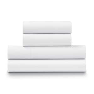 ELLA JAYNE 4-Piece Platinbum Sateen Cotton King Size 1200 Thread Count ...