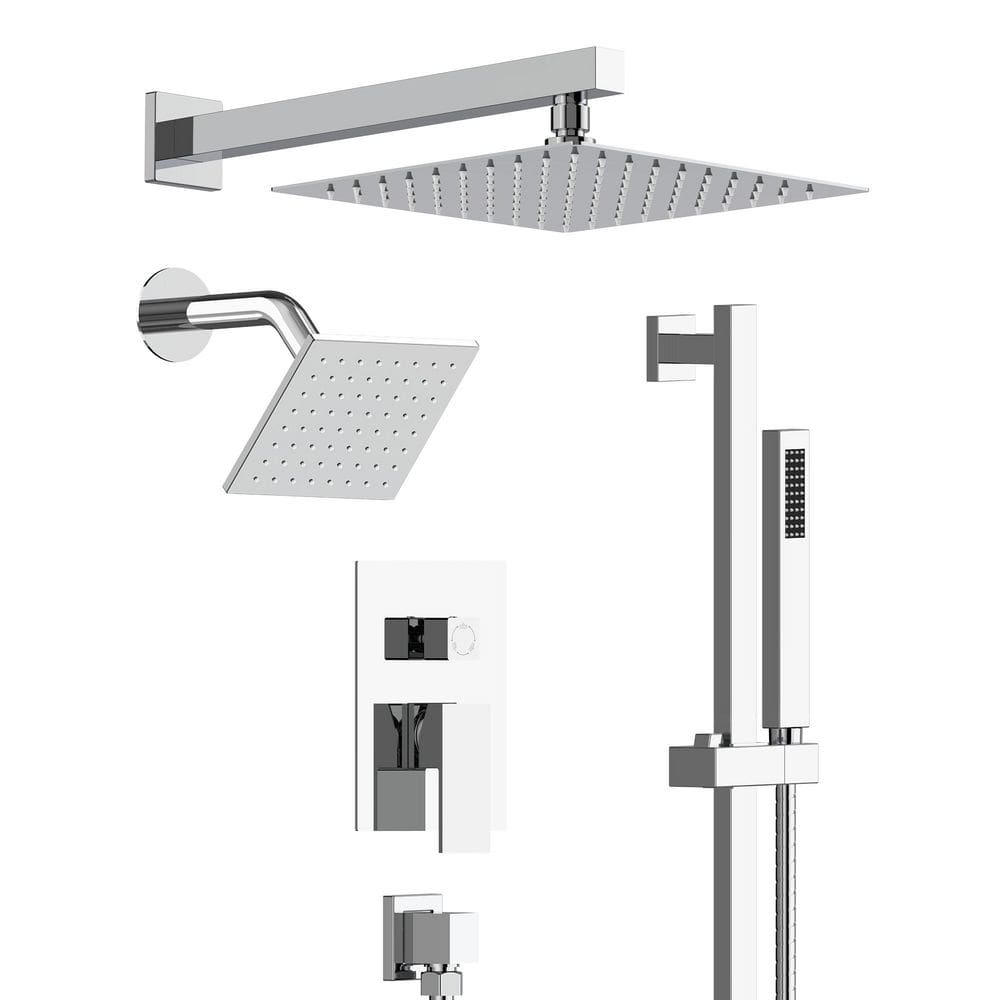 Have a question about CRANACH 3-Spray 10 and 6 in. Wall Mount Dual ...