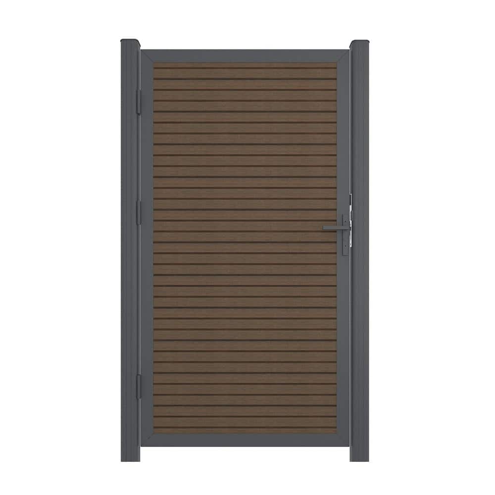 NewTechWood 38.25 in. x 71.62 in. UltraEasy Brazilian Ipe Composite ...