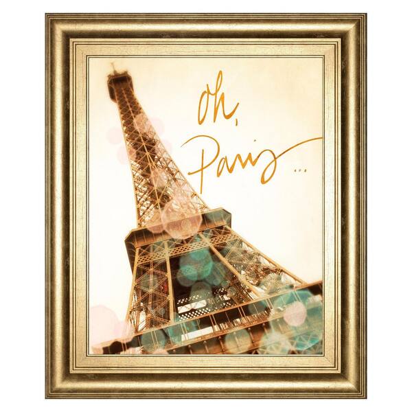 Classy Art 1-Piece Framed Graphic Print Architecture Art Print 26 in. x ...