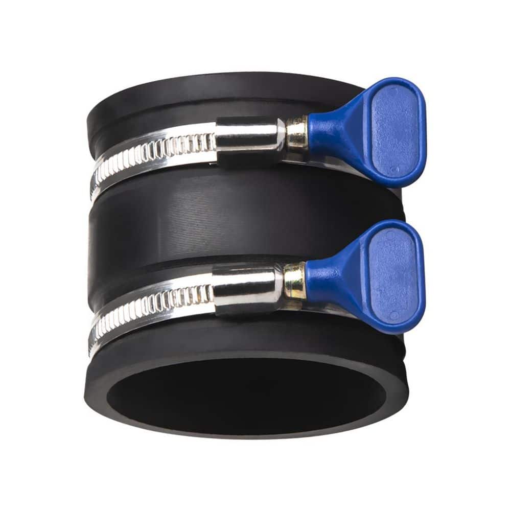 ‎POWERTEC 2-1/2 in. Dust Control Flex Cuff with Key Hose Clamps for ...