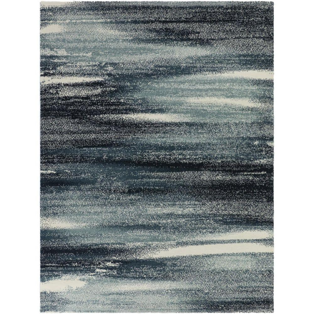 BALTA Elsa Teal 5 ft. x 7 ft. Area Rug 3136036 - The Home Depot
