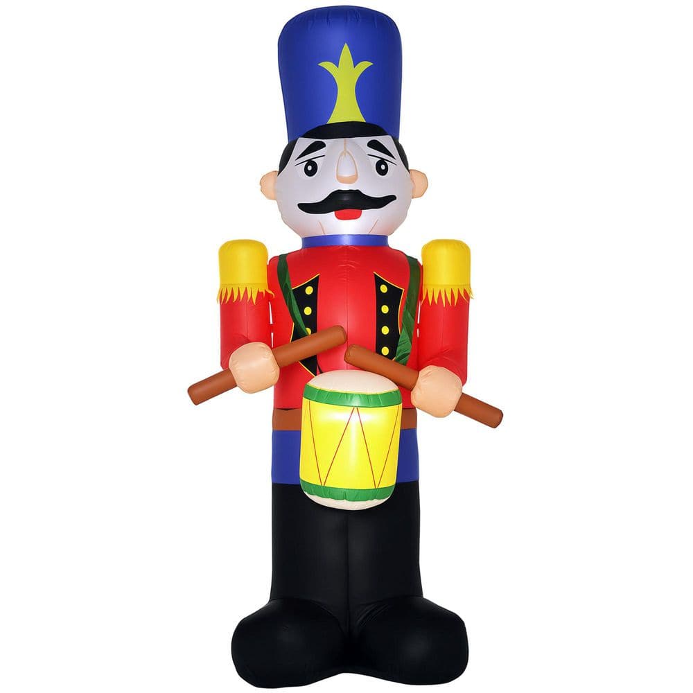 8 ft. Outdoor Christmas Inflatables Christmas Decorations Nutcracker ...