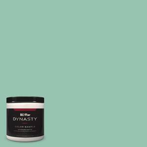 BEHR DYNASTY 8 oz. #M420-4 Jade Mountain One-Coat Hide Satin Enamel ...